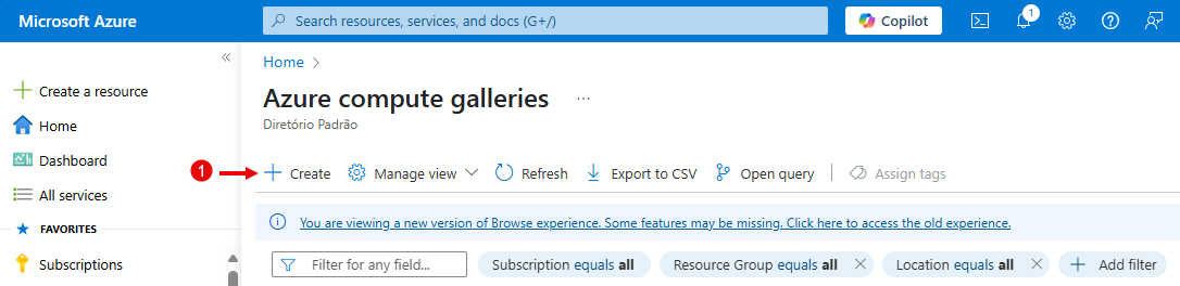 Azure Compute Gallery: Introdução com Demonstração Prática – ShareTI